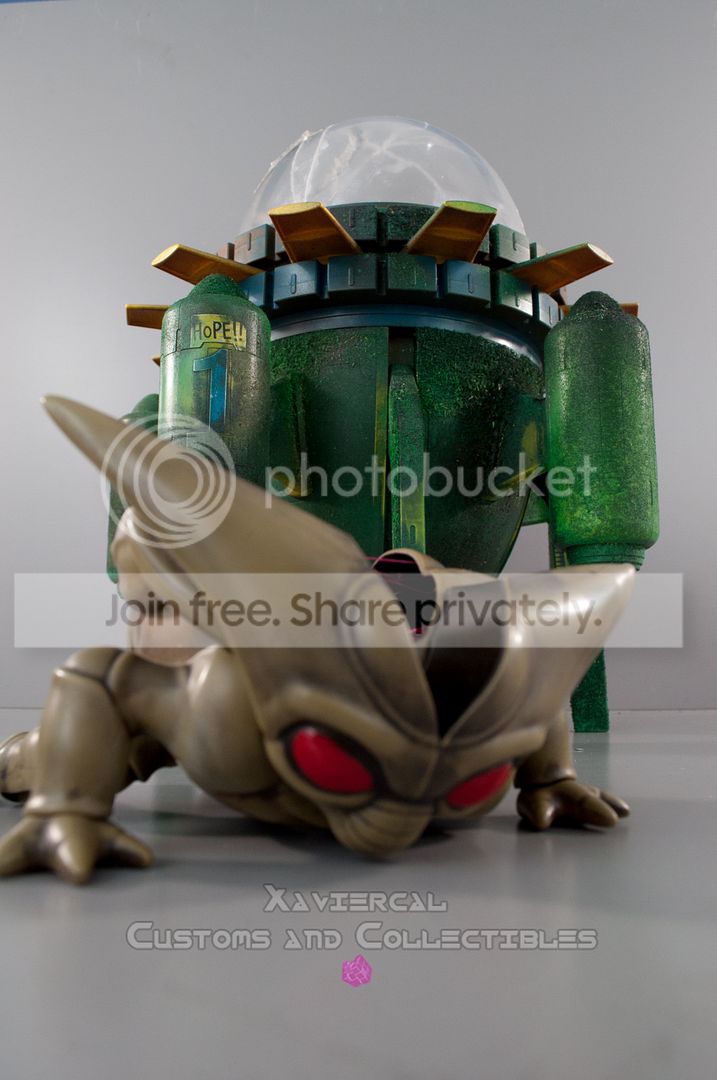 Non-TF: - Dragon Ball Z Figure-Rise Mechanics Trunks Time Machine Cell ...