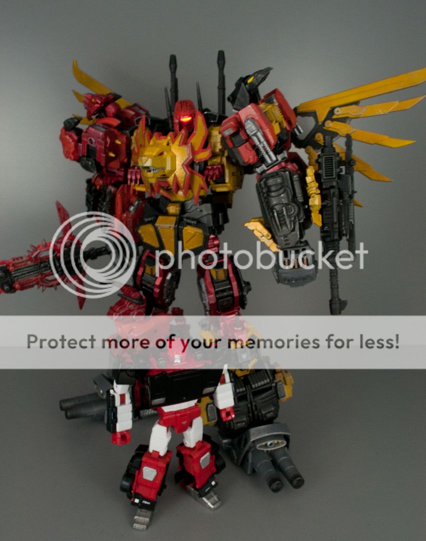 Minor/Repaint: - MP REALISTIC G1 Predacons/ PredaKing (pic heavy ...