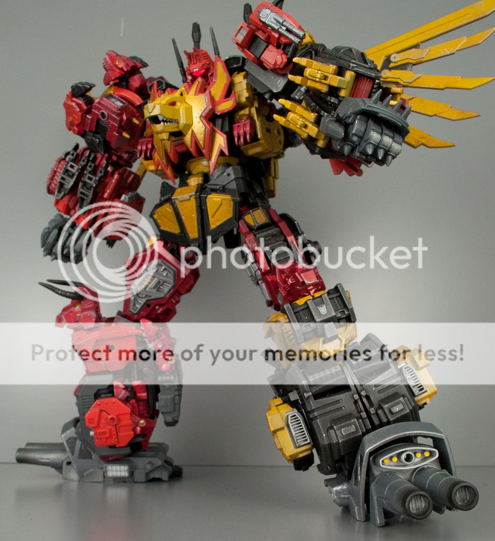 Minor/Repaint: - MP REALISTIC G1 Predacons/ PredaKing (pic heavy ...