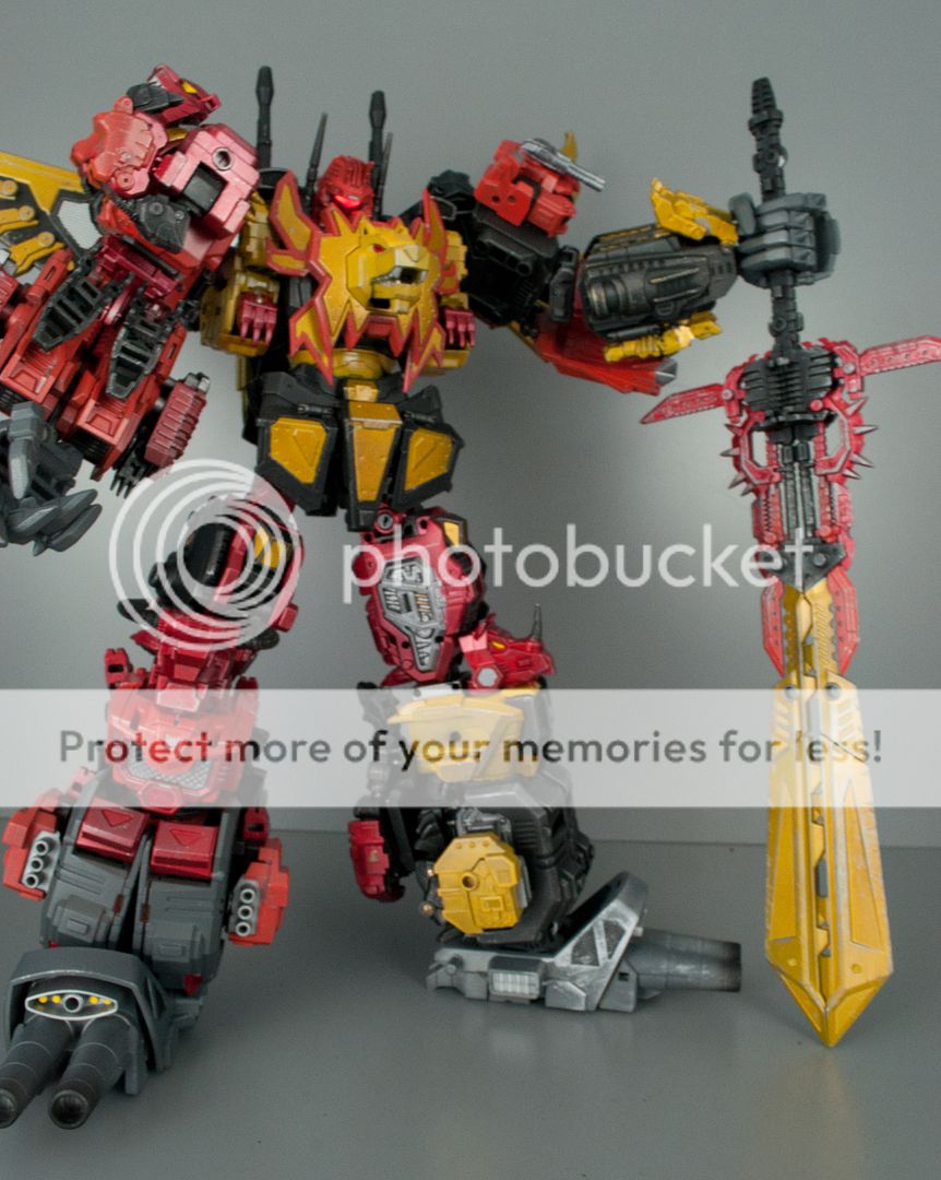 Minor/Repaint: - MP REALISTIC G1 Predacons/ PredaKing (pic heavy ...