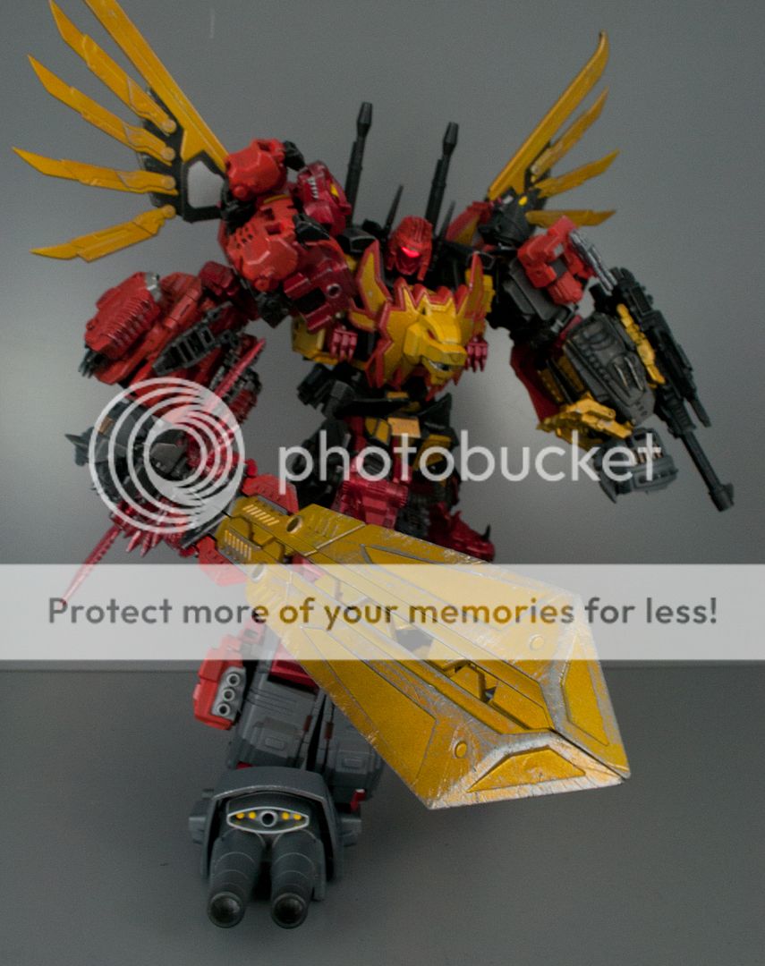 Minor/Repaint: - MP REALISTIC G1 Predacons/ PredaKing (pic heavy ...