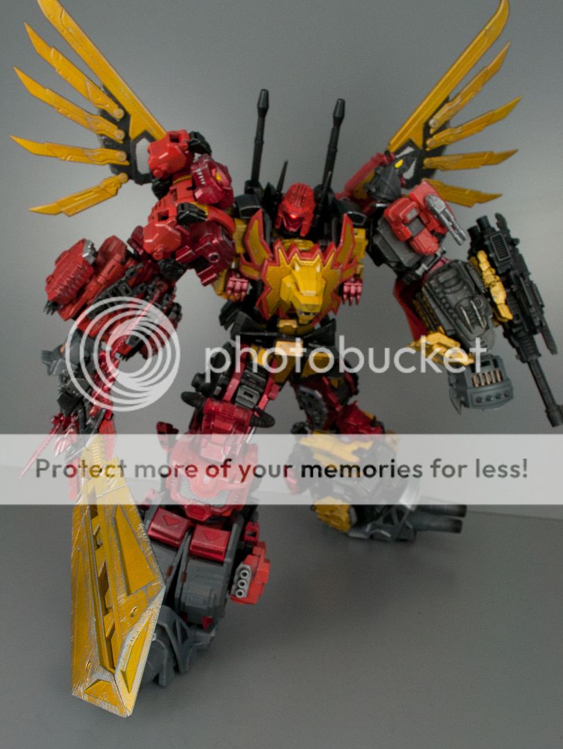 Minor/Repaint: - MP REALISTIC G1 Predacons/ PredaKing (pic heavy ...