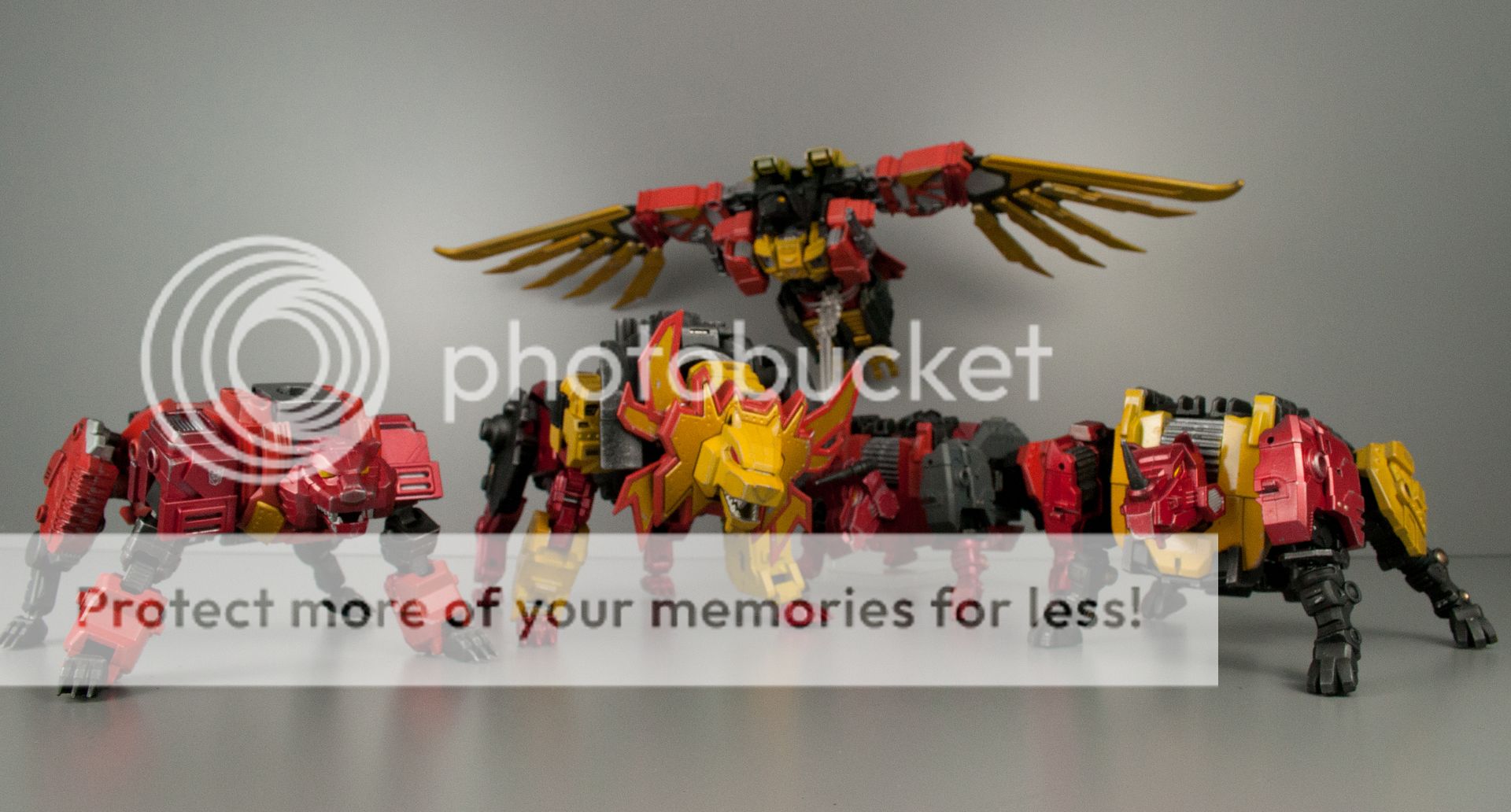 Minor/Repaint: - MP REALISTIC G1 Predacons/ PredaKing (pic heavy ...