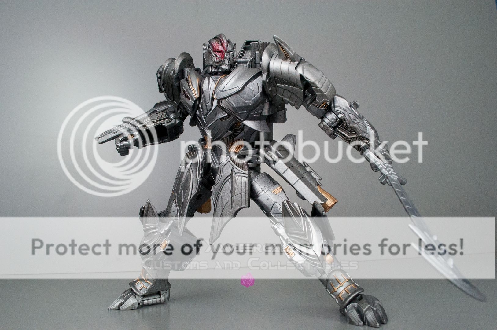 Minor/Repaint: - Movie Accurate TF5 The Last Knight Voyager Megatron ...