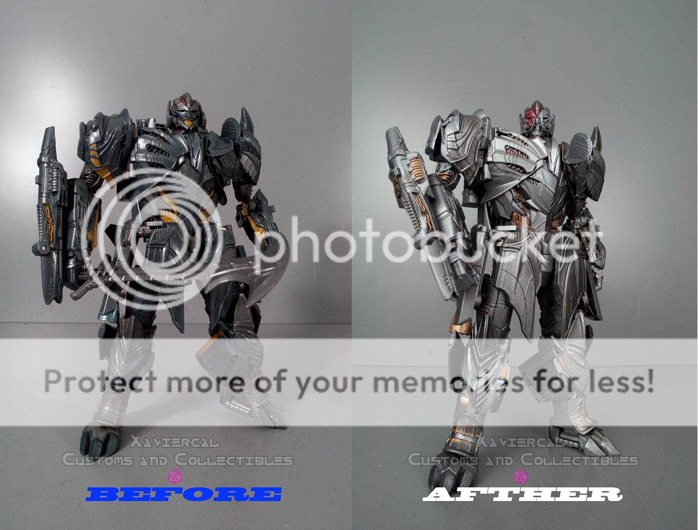 Minor/Repaint: - Movie Accurate TF5 The Last Knight Voyager Megatron ...