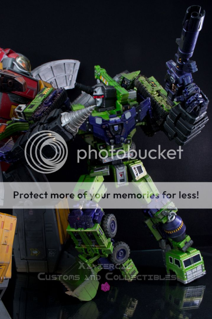 Minor/Repaint: - Transformers Masterpiece Devastator / Constructicons ...