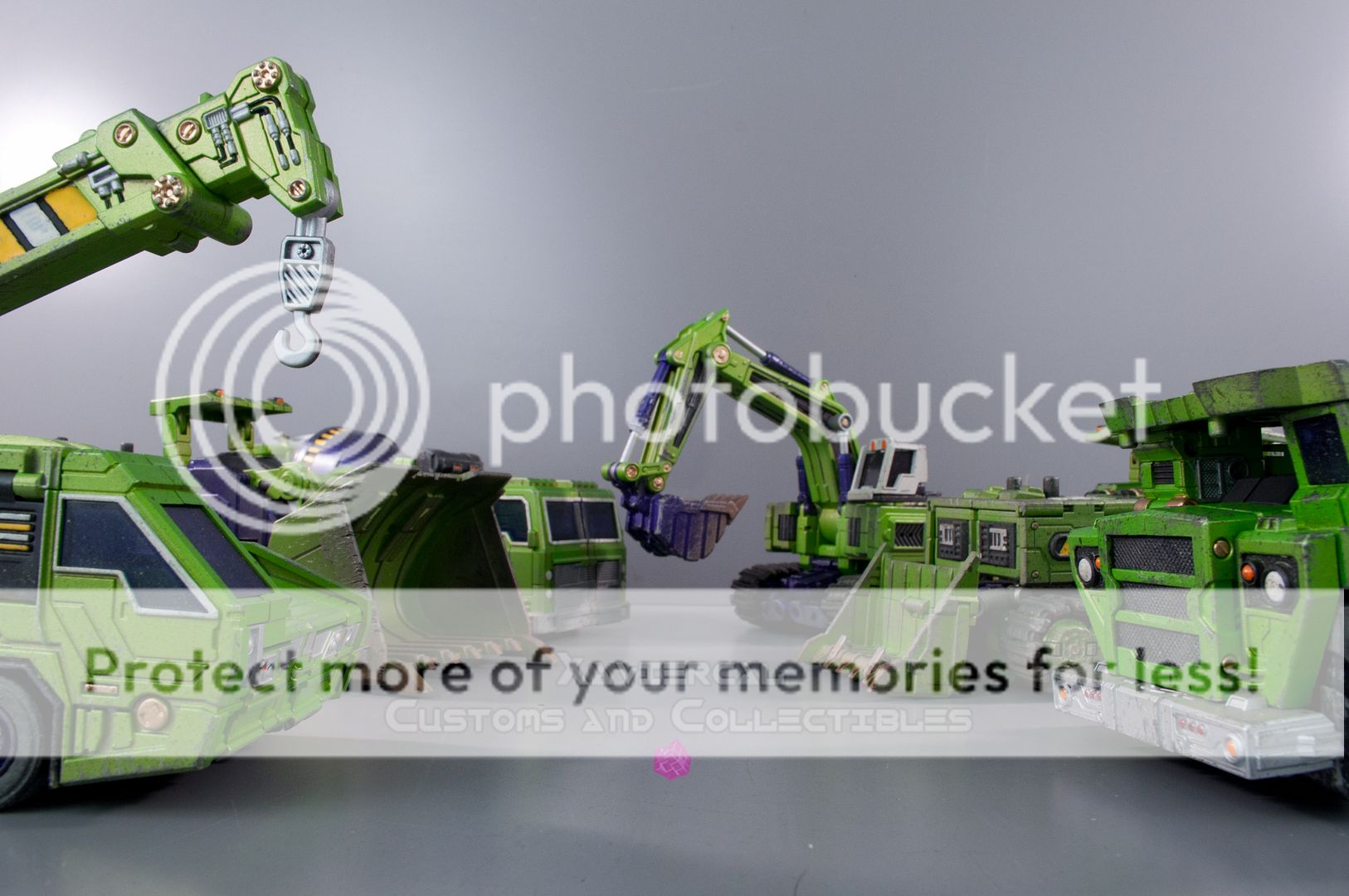 Minor/Repaint: - Transformers Masterpiece Devastator / Constructicons ...