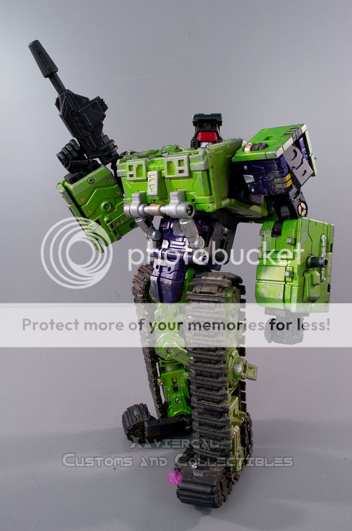 Minor/Repaint: - Transformers Masterpiece Devastator / Constructicons ...