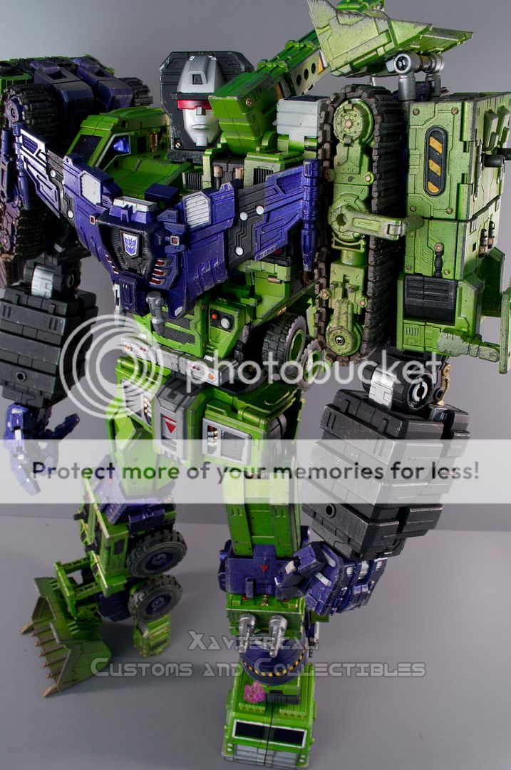 Minor/Repaint: - Transformers Masterpiece Devastator / Constructicons ...