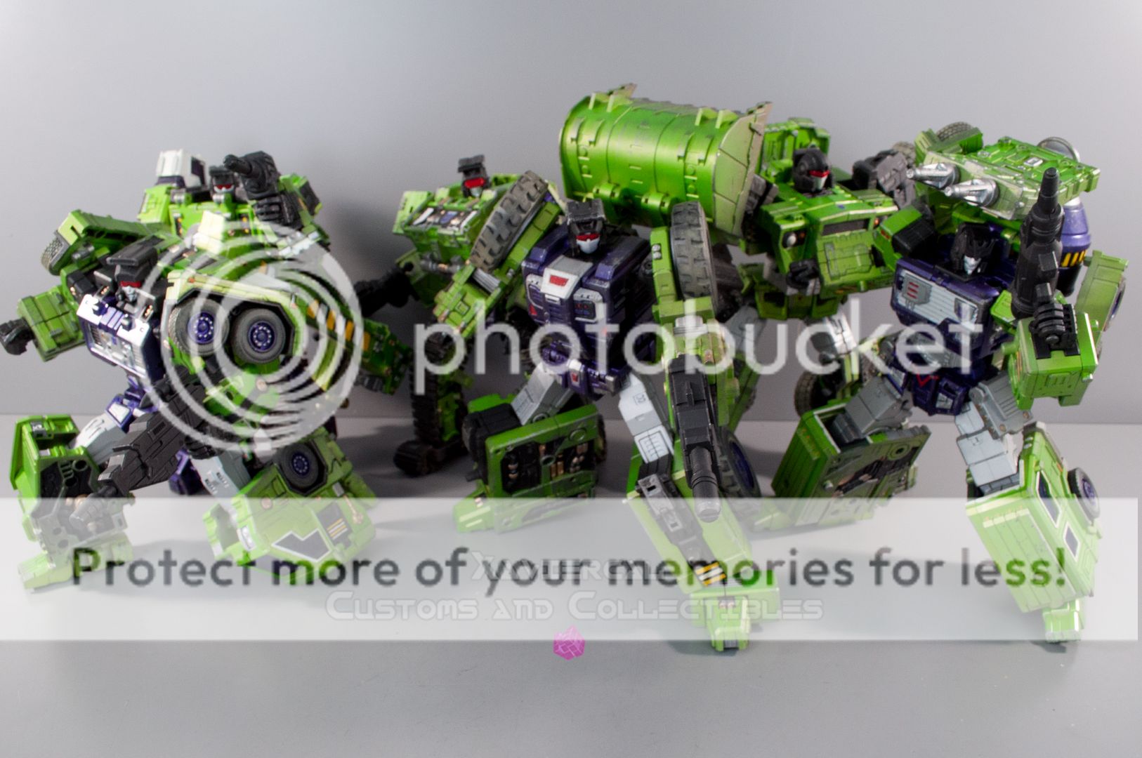 Minor/Repaint: - Transformers Masterpiece Devastator / Constructicons ...